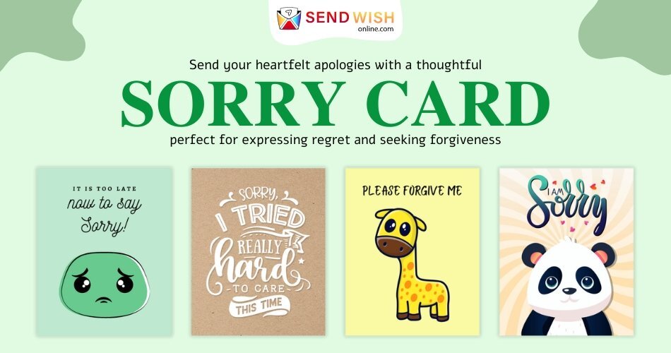 When Words Mean the Most: The Value of Sending Sorry Cards - Years to ...